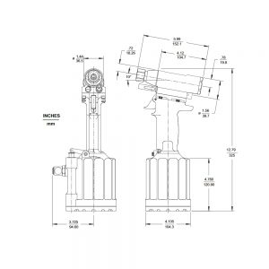 Huck 244BT - 1/4" Bobtail Huck Bolt Riveter to Set Huck Bobtail Fasteners.